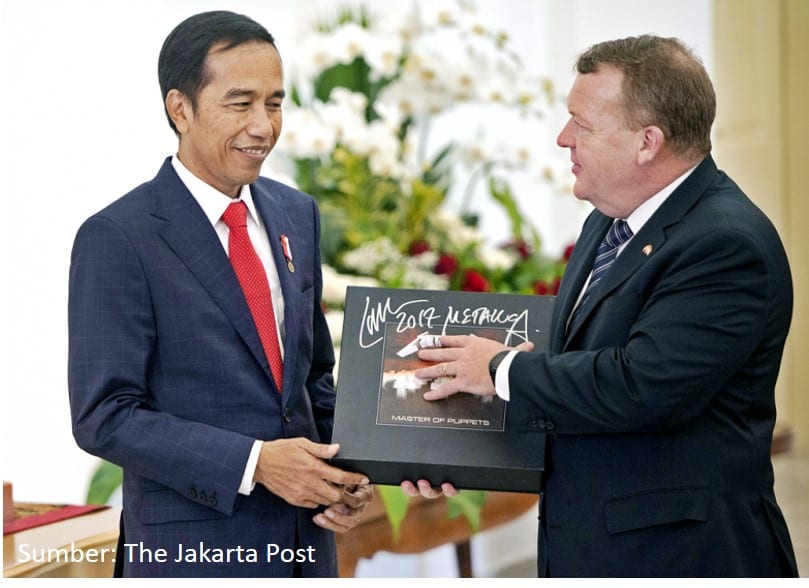 Logo for Denmark and Indonesia’s 70th Anniversary for Diplomatic Ties ...