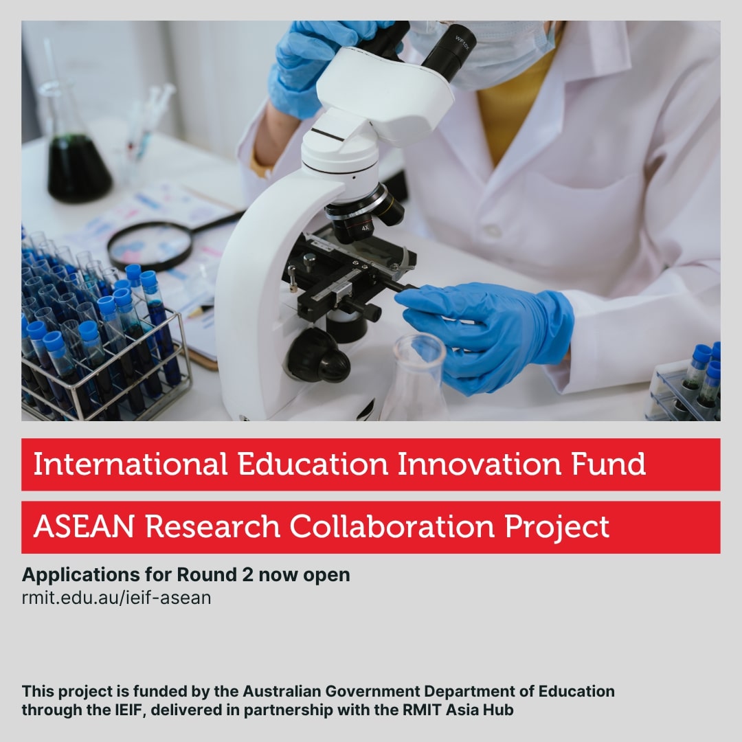 [Call for Applicants] IEIF – ASEAN Research Collaboration Project Round ...