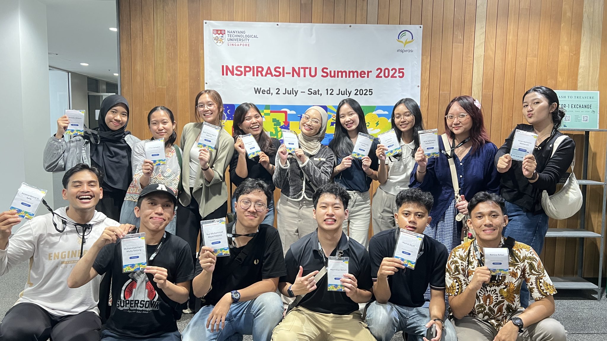 UGM Students Explore Sustainability and Renewable Energy in INSPIRASI-NTU Summer Program 2025 ...